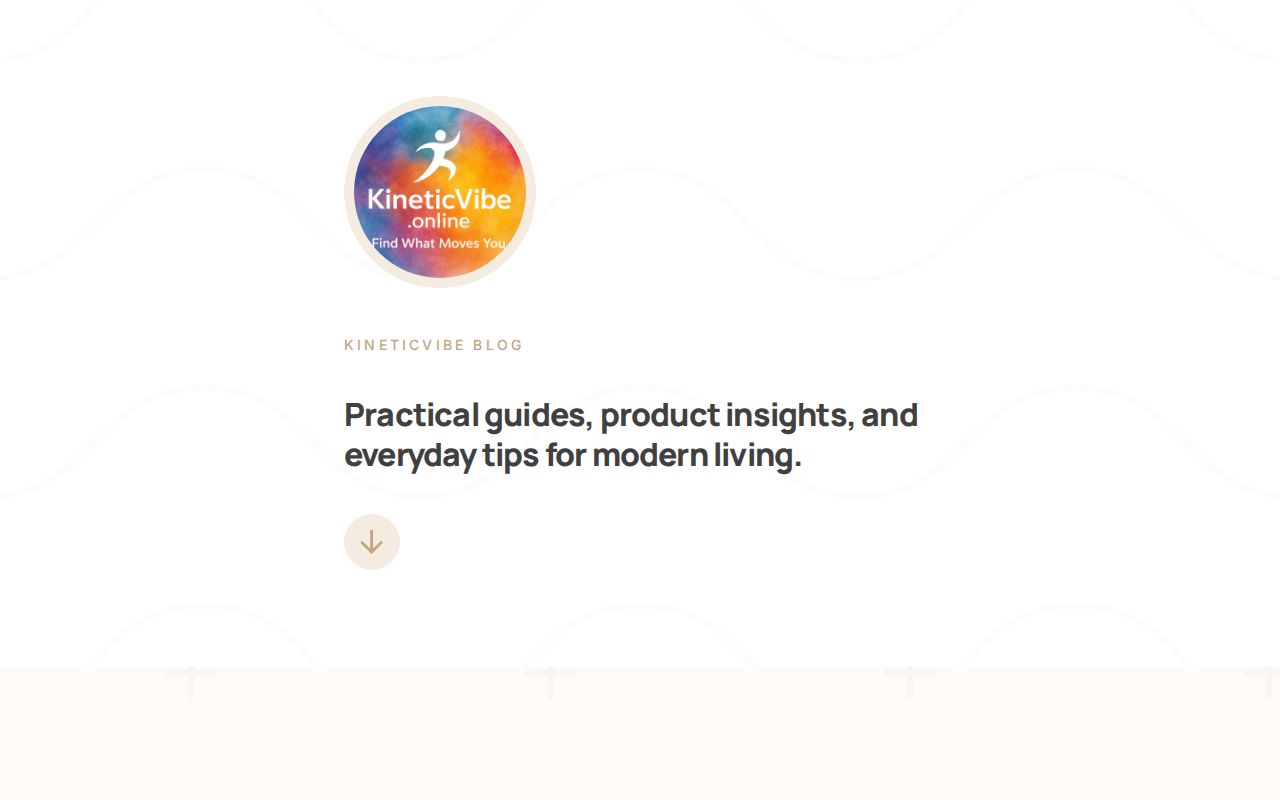 KineticVibe Blog